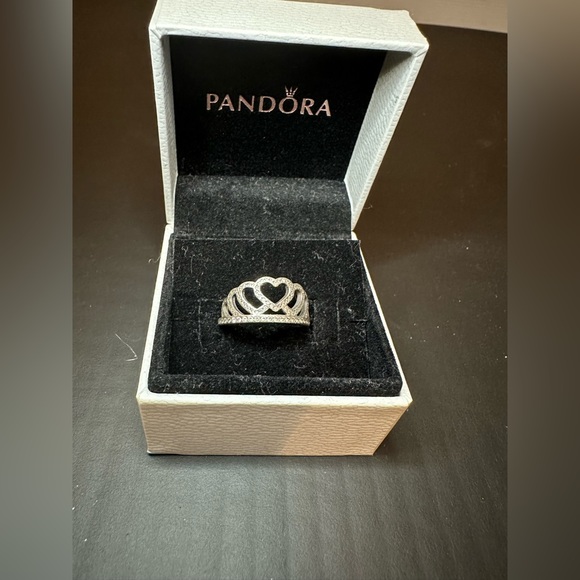 Pandora | Jewelry | Pandora Hearts Tiara Ring | Poshmark